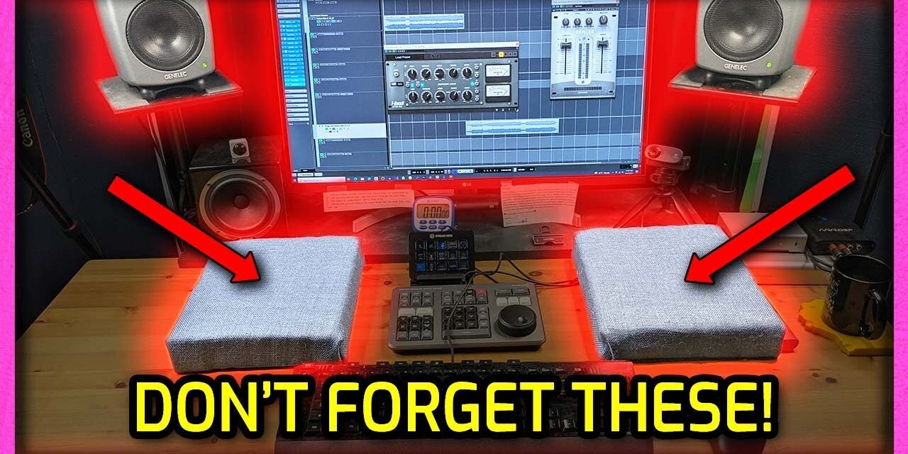 3 Ways To Fix Studio Desk Reflections In A Home Studio | Home Studio ...